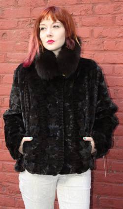 thumb_dark brown sheared mink jacket-1 – MARC KAUFMAN FURS