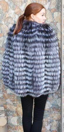 thumb_Silver Fox Cape-4 – MARC KAUFMAN FURS